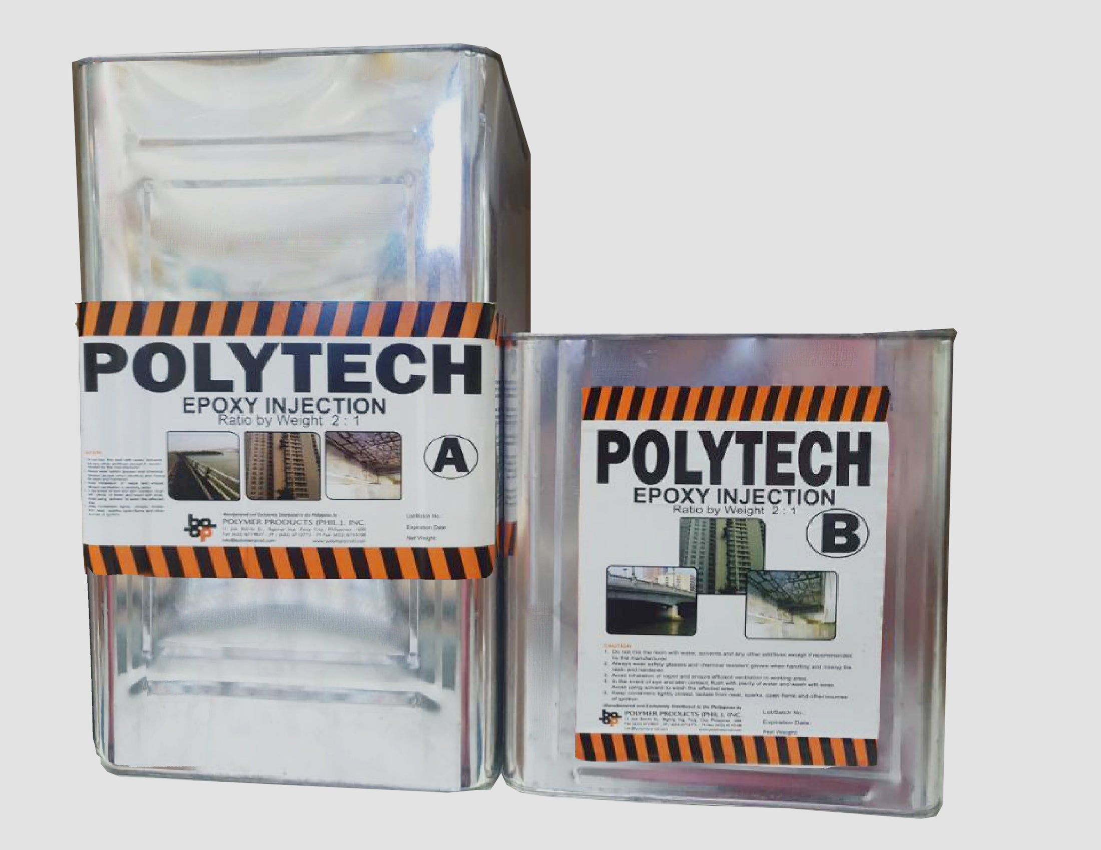 Polytech Epoxy Injection Set A and B – Polymer Products (Phils.) Inc.