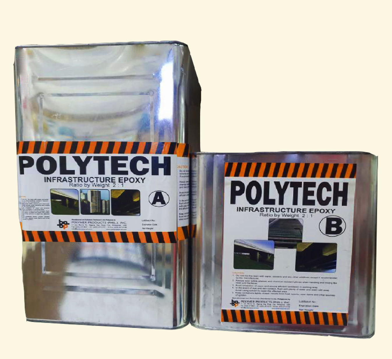 Polytech Infrastructure Epoxy Set A and B – Polymer Products (Phils.) Inc.